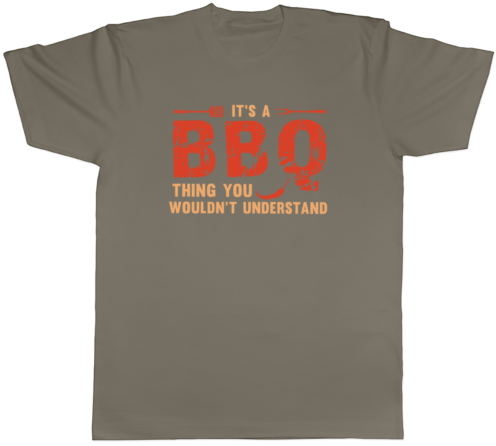 BBQ Thing Mens T-Shirt Cookout Roast Grill Charcoal Party Picnic Tee ...