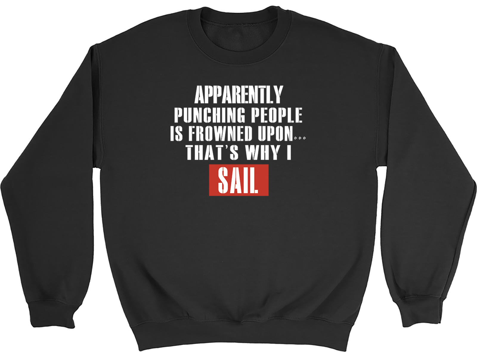 Felpa I Sail Bambino Barca Cruise Captain Compass Marinaio Ragazzo Ragazza Maglione Regalo